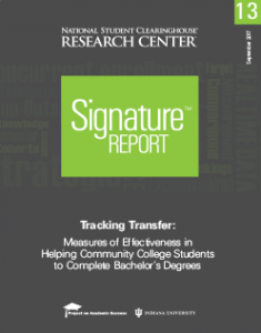 Tracking Transfer | National Student Clearinghouse Research Center